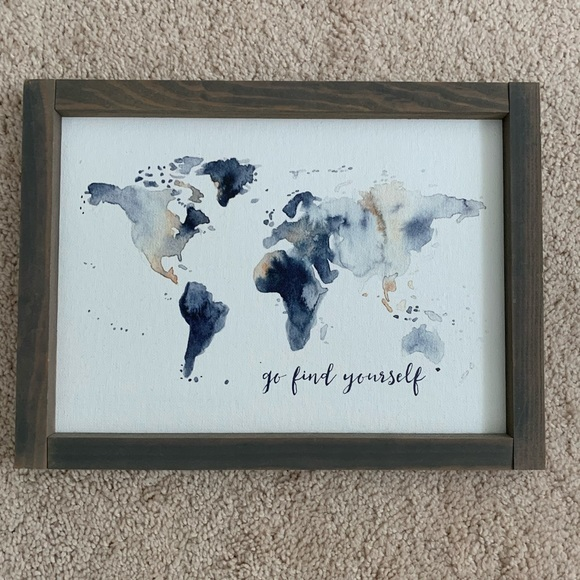 Altar'd State | Art | Framed Watercolor Art Altd State Picture | Poshmark